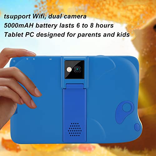 Leftwei Kids Tablet, 2GB RAM 32GB ROM 7 Inch LCD HD Tablet Dual Camera US Plug 100‑240V (US Plug)