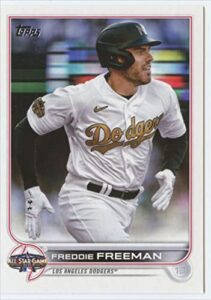 2022 topps update 2022 mlb all-star game #asg-28 freddie freeman nm-mt los angeles dodgers baseball