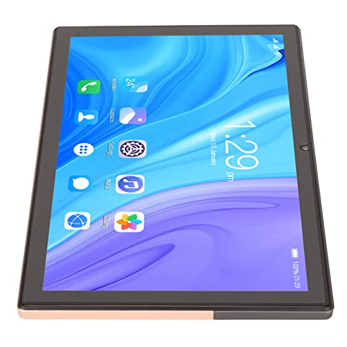 Shanrya 10-inch Tablet, 10-inch HD Tablet 6GB RAM 128GB ROM 100‑240V 8800mAh Call Battery (US Plug)