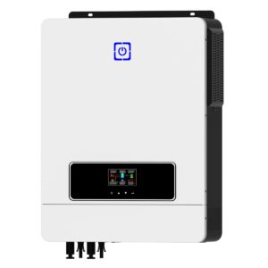 y&h 8.2kw on/off grid solar hybrid inverter built-in 160a charge controller pv max 500v input dc48v to ac230v pure sine wave inverter for home energy storage rv shed off-grid system