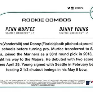 2022 Topps Update Rookie Combo US220 Danny Young/Penn Murfee