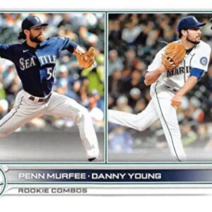 2022 Topps Update Rookie Combo US220 Danny Young/Penn Murfee