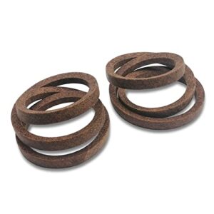 2 pack 754-0101a drive belt 1/2" x 35"for mtd troy-bilt yardman snow thrower blower 754-0193 754-0235 954-0193 5068 954-0101a