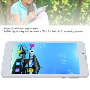 Tablet 7 inch, 1080p FHD IPS Screen, WiFi Tableta with Octa Core, 2GB RAM 32GB ROM, Dual Cameras, GPS, 3000mAh