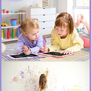 bravokids LCD Writing Tablet 8.5 Inch Toddler Doodle Board, 8.5 inch Colorful Doodle Board 2 Pack