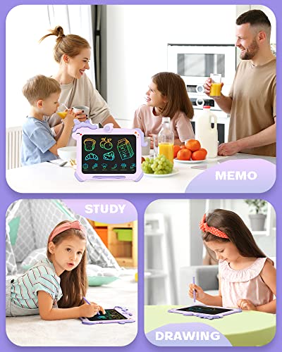 bravokids LCD Writing Tablet 8.5 Inch Toddler Doodle Board, 8.5 inch Colorful Doodle Board 2 Pack