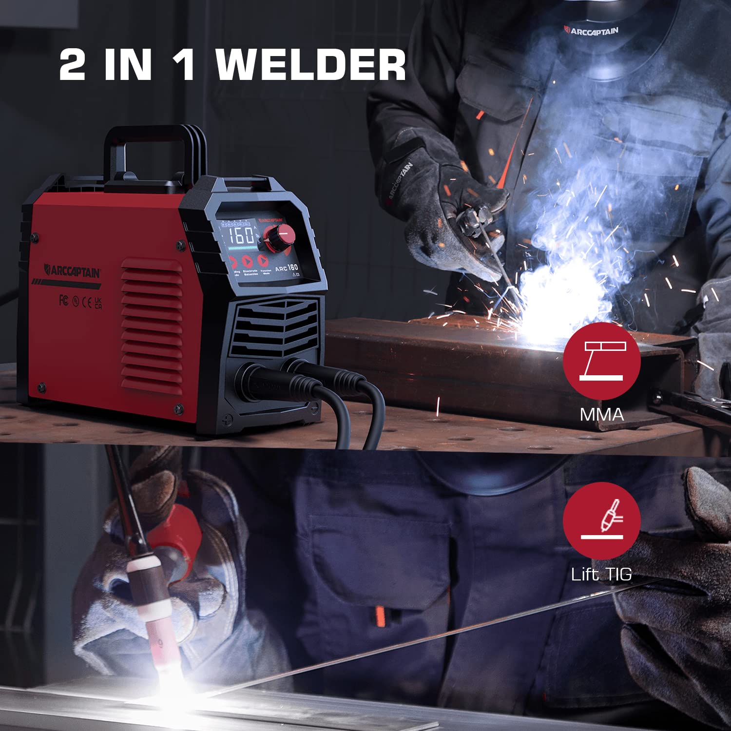 160A Welding Machine & 50A Plasma Cutter