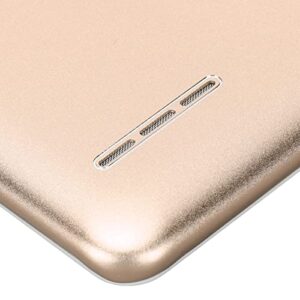 HD Tablet, 13MP Camera 100-240V Gold Tablet for Work (US Plug)