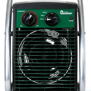 Dr. Heater DR218-1500W Greenhouse Garage Workshop Infrared Heater, 1500-watt & Farm Innovators INC Model CC-2 Connect Water-Tight Cord Lock-Green, Pack of 1