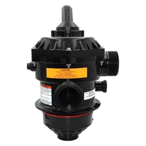 RDIYIN 262506 1-1/2-Inch 6-Way Clamp Style Valve,Compatible with Pool and Spa Sand Filter,Aftermarket Part.