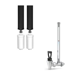 waterdrop nsf/ansi 372 certified gravity water filter & waterdrop water level spigot