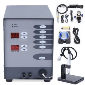 automatic spot welding machine, cnc spot welding machine 110v 60hz pulse argon arc welding machine for diy jewelry repair gold & hardware workpiece welding spot welder jewelry welder miller welding