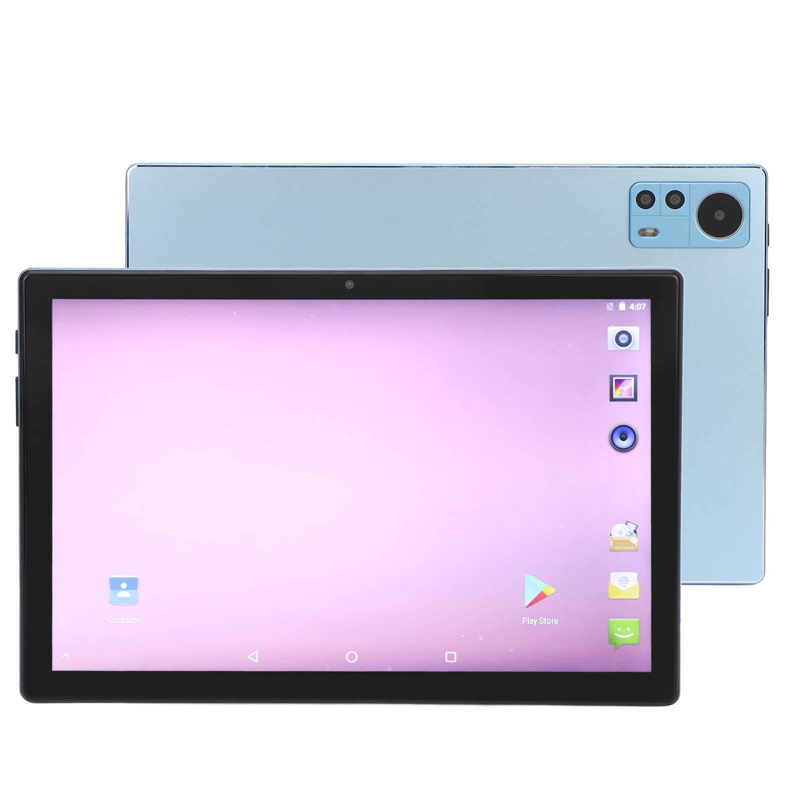 IPS HD 10.1 Inch Tablet, 8G RAM 256GB ROM Tablet PC, Supports 2.4 5G WiFi, 8MP 20MP Cameras, 8 Core CPU, GPS Navigation, 6000Mah Battery, Dual SIMs