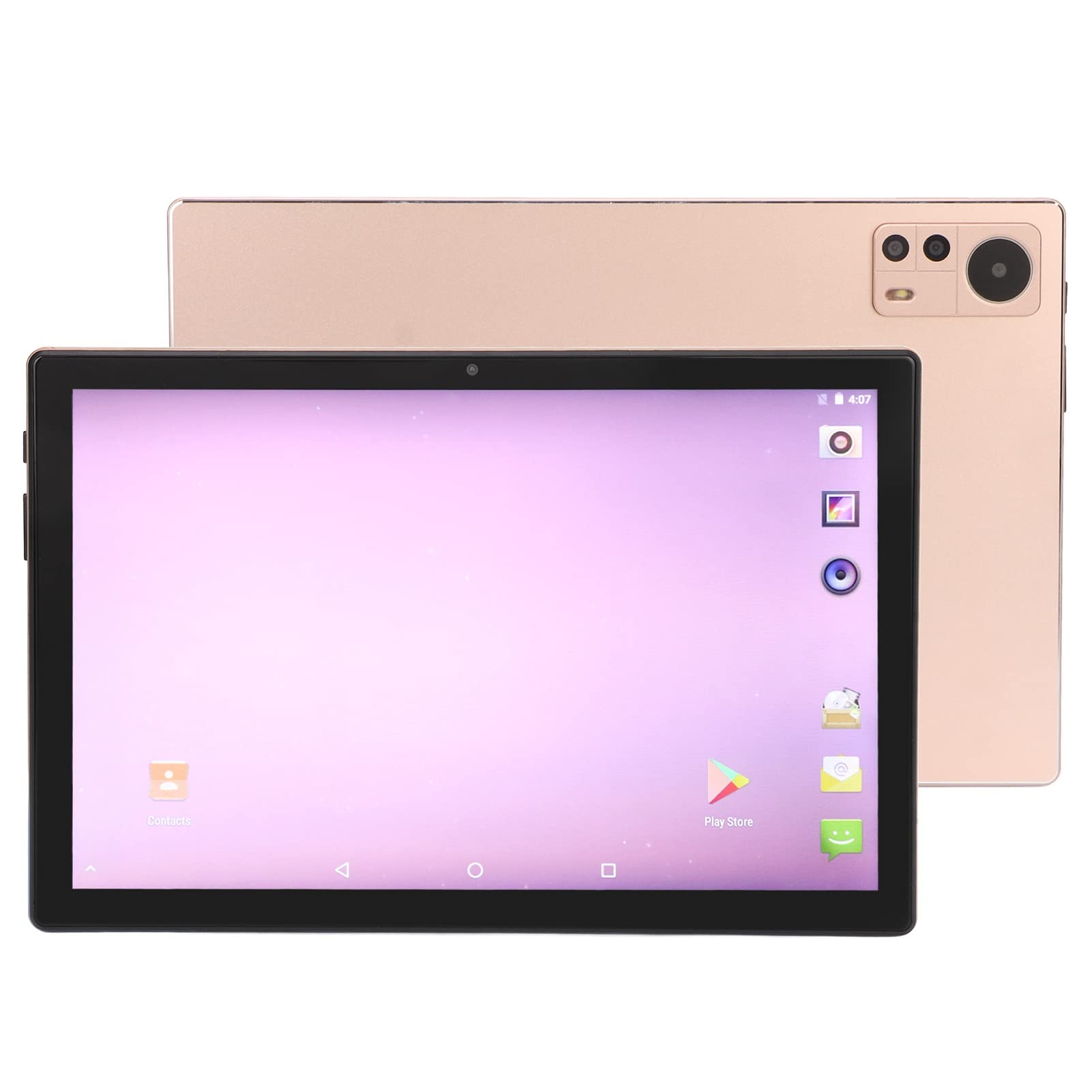 10.1 Inch IPS Tablet, 8G RAM 256GB ROM Tablet PC, 2.4 5G WiFi, 8MP 20MP Cameras, 8 Core CPU, GPS Navigation, 6000Mah Battery, Dual SIMs, for Adults Kids