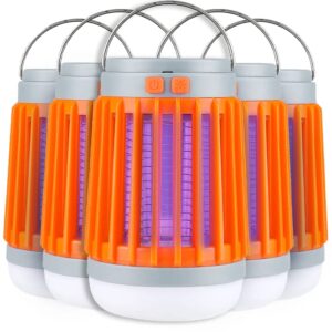 minyoutia mosquito bug killer cordless, mosquito zapper outdoor (5 pack)