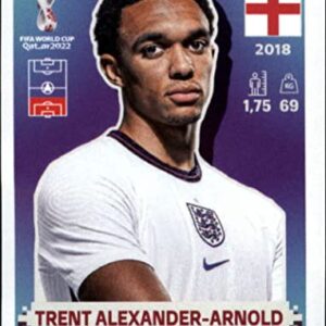 2022 Panini World Cup Qatar Sticker #ENG5 Trent Alexander-Arnold Group B England Mini Sticker Trading Card