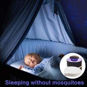 144 Sheets Mosquito Trap Indoor Flea Trap Refills Fly Glue Boards Refill Glue Boards Discs Indoor Insect Trap 4.33 Inch Fits Most Models Indoor Mosquito Killer Lamp