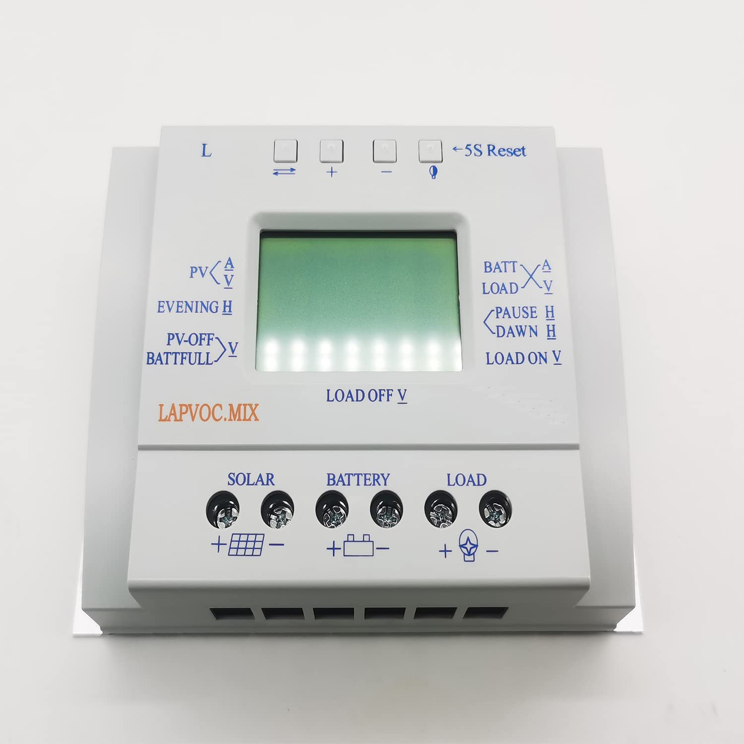 Solar Charge Controller 80A PWM 12V 24V 1920W Solar Panel Charger Discharge Regulator with 5V USB Output Multip Circuit Protection Anti-Fall Durable ABS Housing Heat Sink