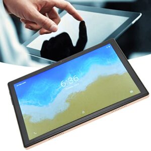 Tablet PC, 128G ROM 10.1 Inch Tablet 4G RAM Octa Core Chip Dual SIM Dual Standby for Home (US Plug)