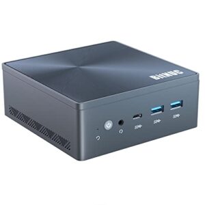 wifi6 mini pc small desktop computer inuc1 intel gen11 n5105 (up to 2.9ghz, 4c4t), 8gb ddr4,128gb ssd, dual lan 2.5gbe 1gbe, triple 4k display, dp1.4 hdmi2.0, usb 3.2 gen2 typec, sff