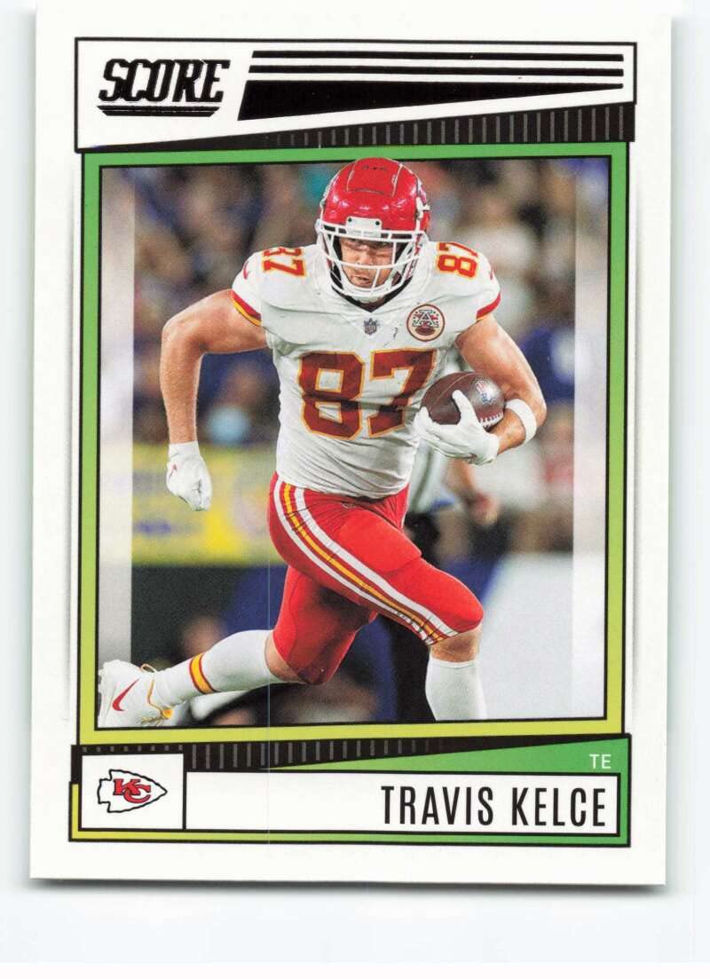 2022 Score #115 Travis Kelce Kansas City Chiefs NFL Football Trading Card