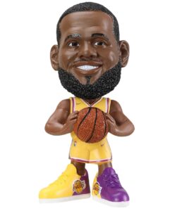 lebron james los angeles lakers vinyl showstomperz 4.5 inch bobblehead nba basketball