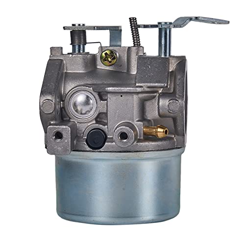 Mikatesi 640052 Carburetor for Tecumseh HMSK80 HMSK90 HMSK100 LH318SA LH358SA Snow Blower Thrower 8HP 9HP 10HP Engine Tecumseh 640054 640058 640058A 640349 Carburetor Oregon 50-659 Stens 520-926 Carb