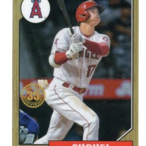 2022 Topps Chrome 1987 Baseball Refractor #87BC-2 SHOHEI OHTANI Los Angeles Angels