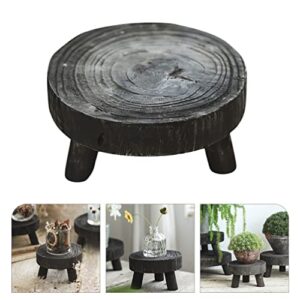 Abaodam Wooden Round Mouton Potted Flower