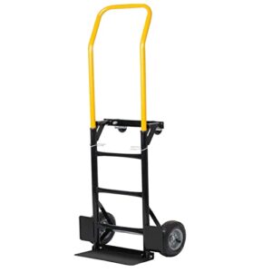 Moving Platform Hand Truck,Purpose 2 Wheel Dolly Cart and 4 Wheel with Swivel Wheels 330 Lbs Capacity Heavy for Warehouse/Garden/Grocery