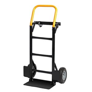 Moving Platform Hand Truck,Purpose 2 Wheel Dolly Cart and 4 Wheel with Swivel Wheels 330 Lbs Capacity Heavy for Warehouse/Garden/Grocery