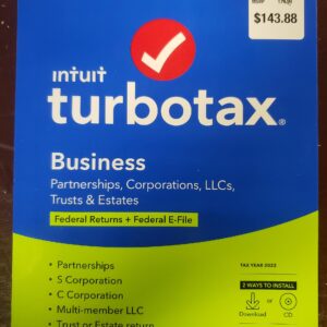 TurboTax Business 2022