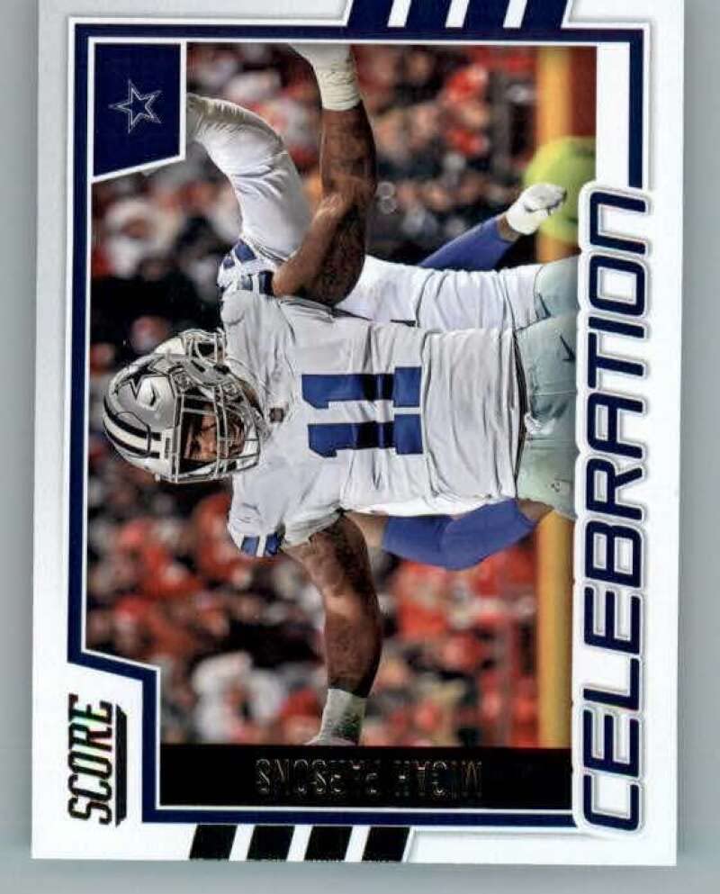 2022 Score Celebration #1 Micah Parsons Dallas Cowboys NFL Football Trading Card