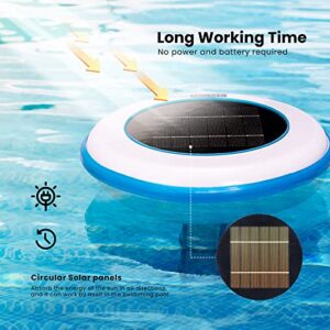 VIVOHOME Solar Pool Ionizer Chlorine-Free Sun Shock & Water Purifier Automatic Pool Cleaner Up to 35,000 Gal