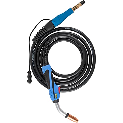 VEVOR Mig Welding Gun 250Amp 15Ft, fit for Torch Welder Gun Miller Welding Gun M-25 Welding Torch Stinger Replacement fit for Miller M-25 Part Number 169598 fit 0.030"-0.035" Wire