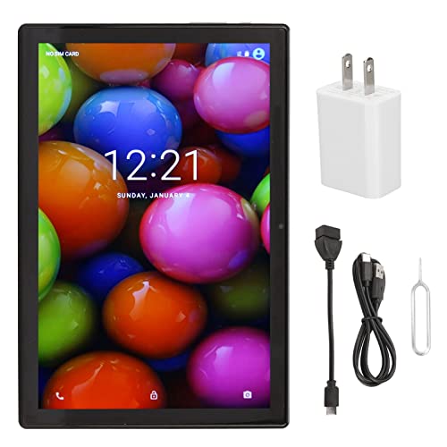 10.1in Tablet, 5G WiFi Tablet, 8 Core CPU 2.4 5G WiFi Dual Band Tablet,8MP 20MP Dual Camera Calling Tablet, 6800mAh Tablet for Video, Reading, Playing Games