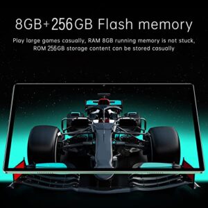 10.1in Tablet, 5G WiFi Tablet, 8 Core CPU 2.4 5G WiFi Dual Band Tablet,8MP 20MP Dual Camera Calling Tablet, 6800mAh Tablet for Video, Reading, Playing Games