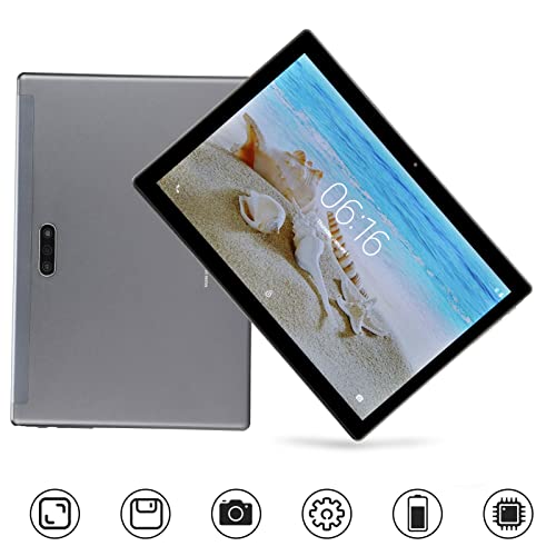 Cryfokt Tablet 10 inch, 10 Tablet, 4GB 64GB, Octa Core CPU, 1280x800 IPS HD Display, Dual SIM Dual Standby, 2.4G / 5G Dual Band WiFi, 5 Points Touch, BT, GPS, 3G Phone Call (#2)