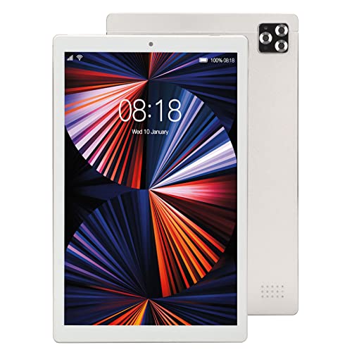 10 Inch Tablet, 10 Tablet 4GB RAM 64GB ROM 128GB Expand, 2.0 GHz Octa Core, IPS HD Screen, Dual SIM Dual Speakers, 2.4G/5G WiFi, 2+5MP Dual Camera (U.S. regulations)