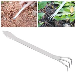 Bonsai Roots Rake 3-Prong W/Ergonomic Handle Gardening Hand Tools for for Women Men