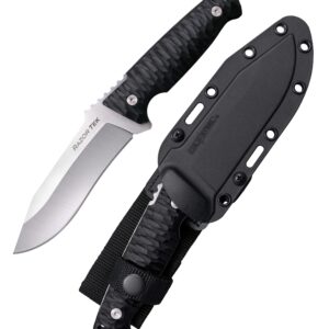 Cold Steel 5' RAZORTEK / 5' Blade / 3MM Thick / 4116SS Steel W/Satin Finish/Black GFN Handle/Secure-EX™ Sheath