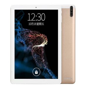 10.1 inch 5g wifi hd tablet, 1960x1080 ips octa core pc tablet for 11, 6gb ram 128gb rom dual camera type c hd tablet for home, office