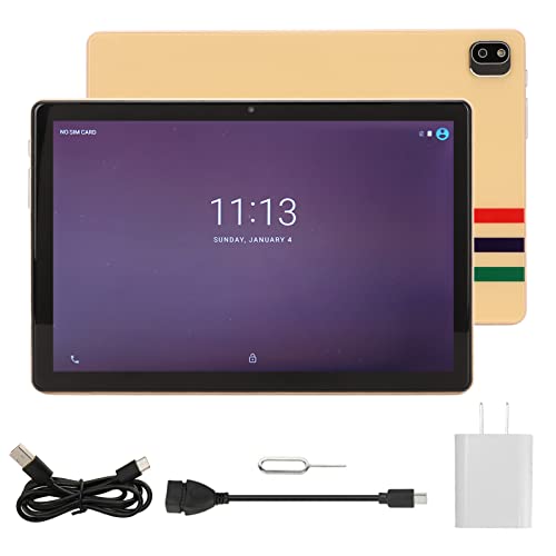 Kufoo Reading Tablet 5G WiFi Octa Core CPU US Plug 100-240V 4G LTE Study Tablet (US Plug)