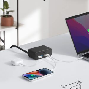 Anker 525 Charging Station,7-in-1 USB C Power Strip and Anker USB C Power Strip, 521 Power Strip