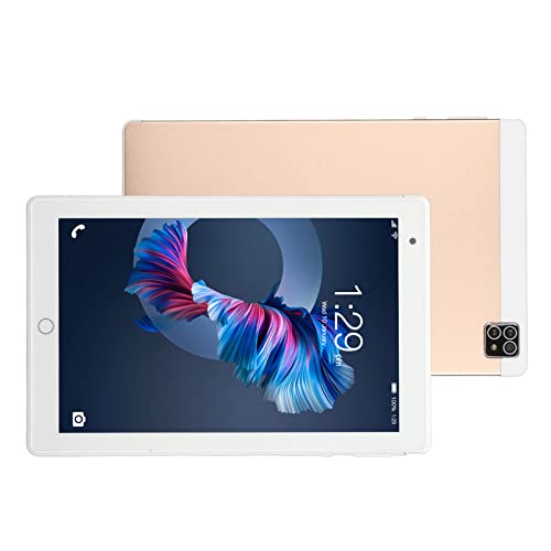 HD Tablet, Dual SIM Dual Standby Tablet, 8 Inch IPS 1920x1200 Tablet PC, 4GB RAM 64GB ROM Dual Camera for 10 Reading Photo Taking Video