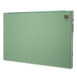 HD Tablet 1960 X 1080 10.1 Inch Tablet Green Octa Core 100 to 240V 8GB RAM 256GB ROM for Office (US Plug)