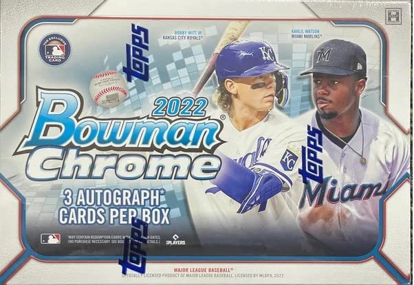 2022 Bowman Chrome Baseball HTA Box