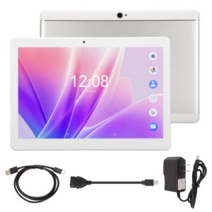 Naroote HD Tablet, 10.1 Inch Tablet with Dual Camera, 3 Card Slot Design, 2GB RAM, 32GB ROM (US Plug)