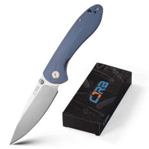 CJRB Feldspar Small Blue Bundled with Ria Green Great EDC Knife Companion