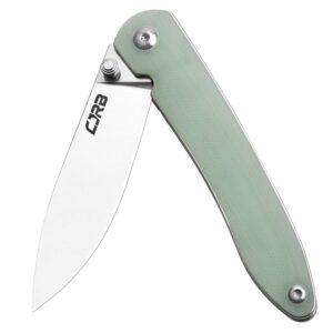 CJRB Feldspar Small Blue Bundled with Ria Green Great EDC Knife Companion